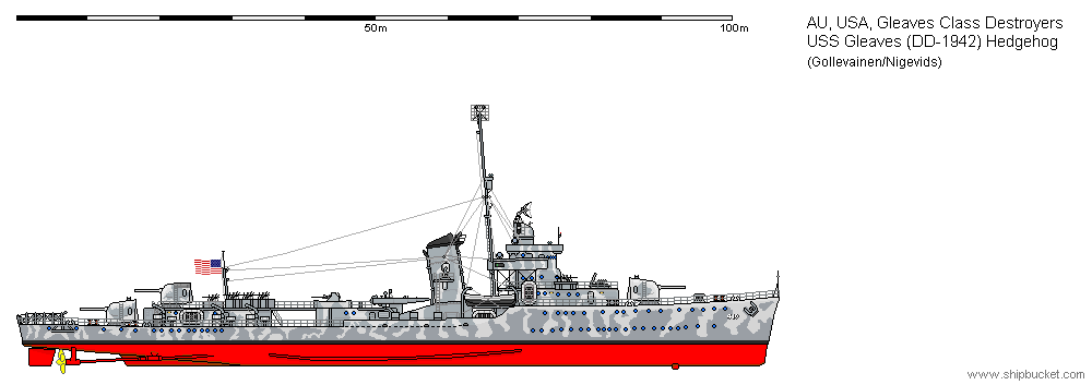 Dd 1941 Gleaves
